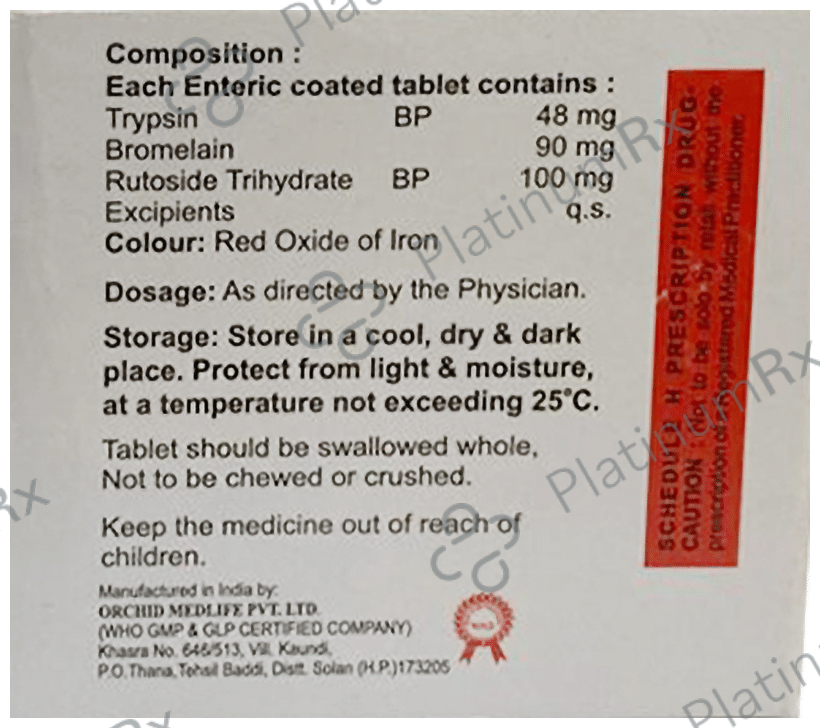 Xeroflam 3 Tablet - Save 26% on Substitute Medicine