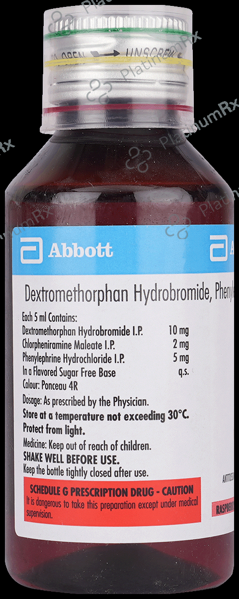 Deletus D Plus 2/10/5mg Syrup 100ml | Uses, Price & Substitutes