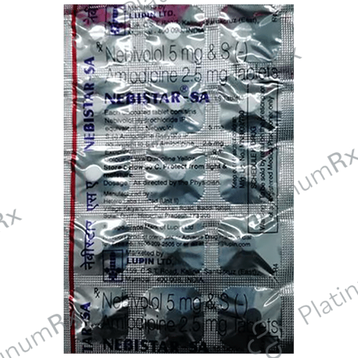 Nebistar SA Uses, Side Effects, Price and Substitutes | PlatinumRx