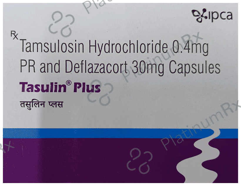 Tasulin Plus 0.4/30mg Capsule 10s | Uses,Price & Substitues