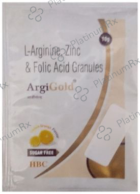 Argigold Sachet 10gm - Uses, Side Effects, Price, Generic | PlatinumRx