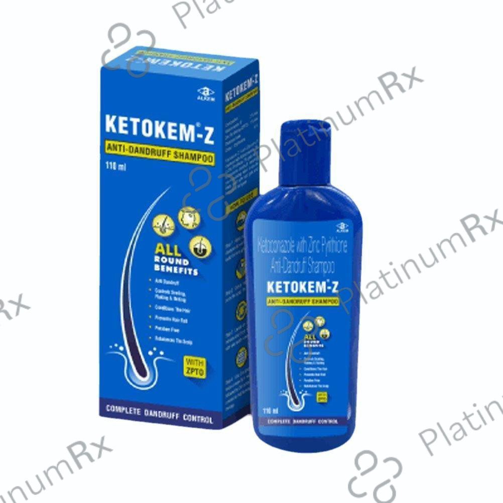 Ketokem Z Shampoo 110ml - Save 33% on Substitute Medicine