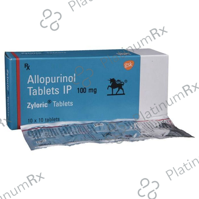 Zyloric 100mg Tablet 10s | Uses, Price & Substitutes