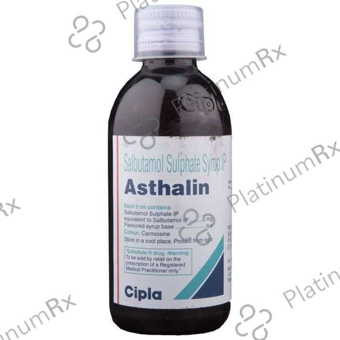 Asthalin 2mg Syrup 100ml | Uses, Price & Dosage