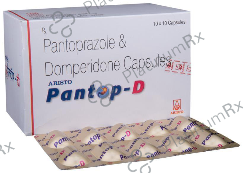 Pantop-D Capsule 10 Capsule – Save 7% on Substitute Medicine