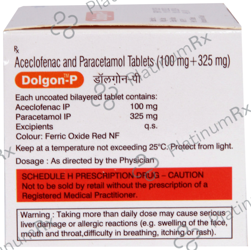 Dolgon P Tablet – Save 24% on Substitute Medicine