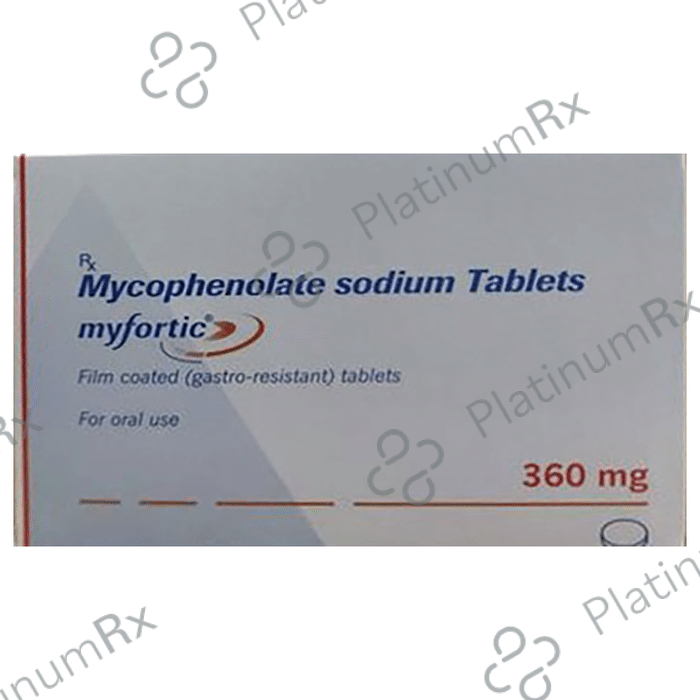 Myfortic 360mg Tablet 10s | Uses, Price & Substitutes