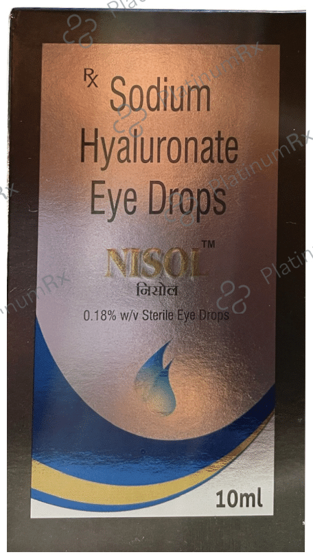 Nisol Eye Drop 10 ml Eye Drop Shashika Pharmacia Uses, Price, Side ...