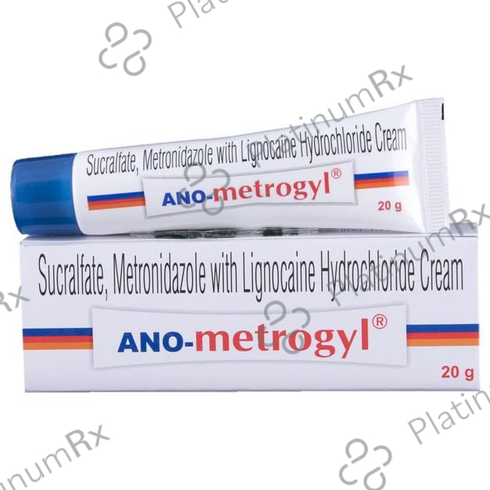 Ano Metrogyl Cream 20gm – Save 45% on Substitute Medicine