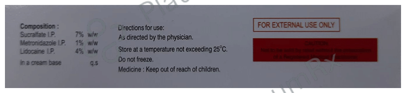 Sucrafil ANO Cream 20gm – Save 46% on Substitute Medicine