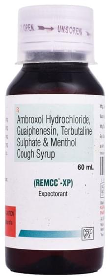 Rem CC XP 30/50/1mg Expectorant 60ml | Uses, Price & Substitutes