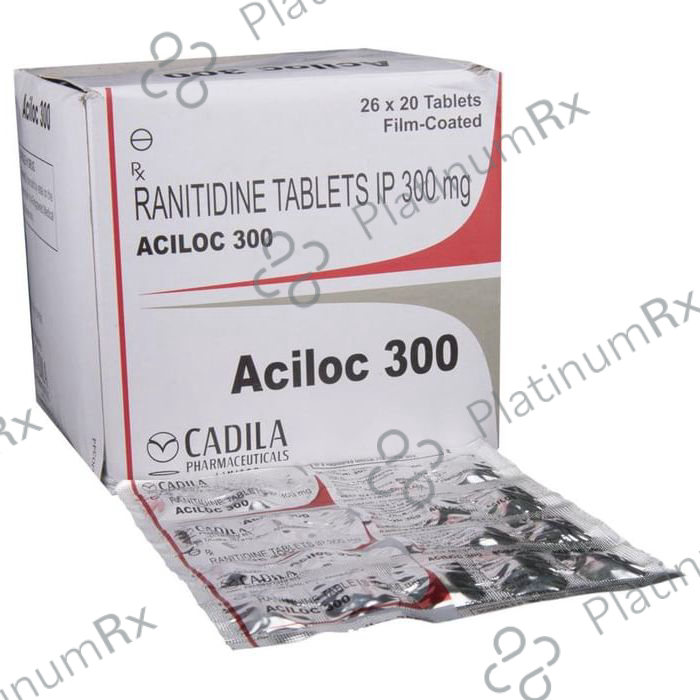 Aciloc 300mg Tablet 20s | Uses, Price & Substitutes