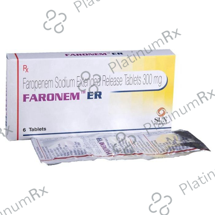 Faronem ER 300mg Tablet 10s - Save 37% on Substitute Medicine