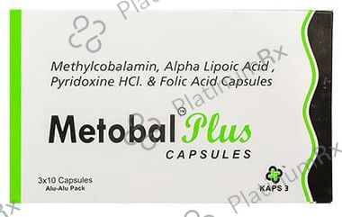Metobal Plus Capsule – Uses, Price, Side Effects | PlatinumRx