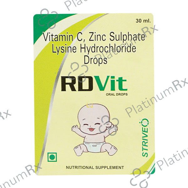 Rd Vit Drops 30ml – Uses, Price, Side Effects | PlatinumRx