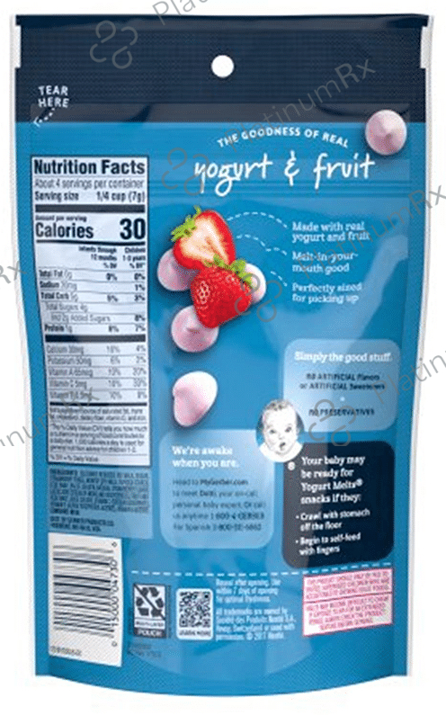 Gerber Yogurt – Uses, Price, Side Effects | PlatinumRx
