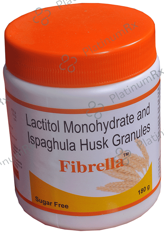 Fibrella 3.5/10gm Sugar Free Granules 180gm | Uses, Price & Substitutes