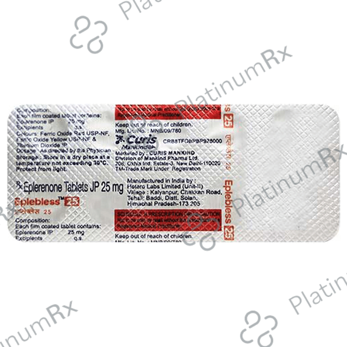 Eplebless 25mg Tablet 10s - Save -29% on Substitute Medicine