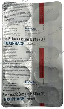 Toxiphage Capsule – Uses, Price, Side Effects | PlatinumRx
