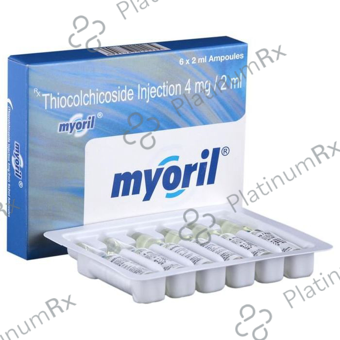 Myoril 4mg Injection 2ml – Uses, Price, Side Effects | PlatinumRx