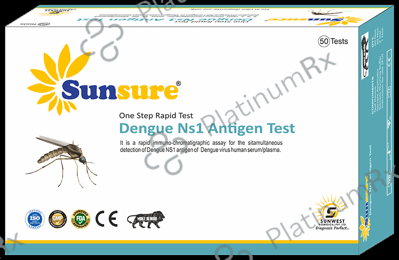 Sunsure Dengue – Uses, Price, Side Effects | PlatinumRx