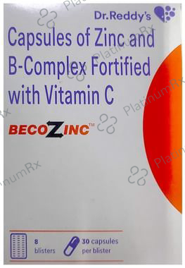 Becozinc Capsule 30s | Uses, Price & Dosage
