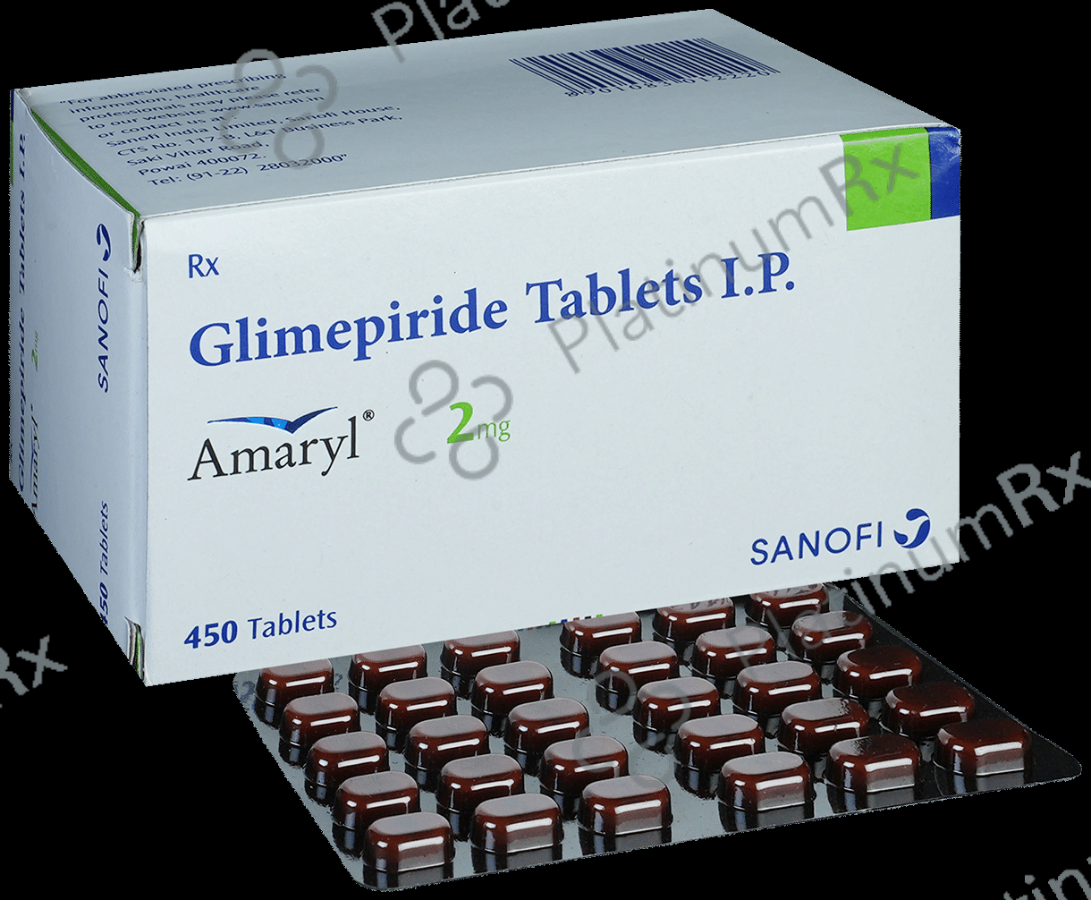 Amaryl 2mg Tablet 30s – Save 40% on Substitute Medicine