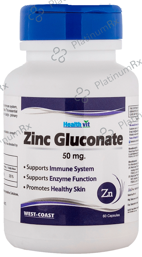 HealthVit Zinc – Uses, Price, Side Effects | PlatinumRx