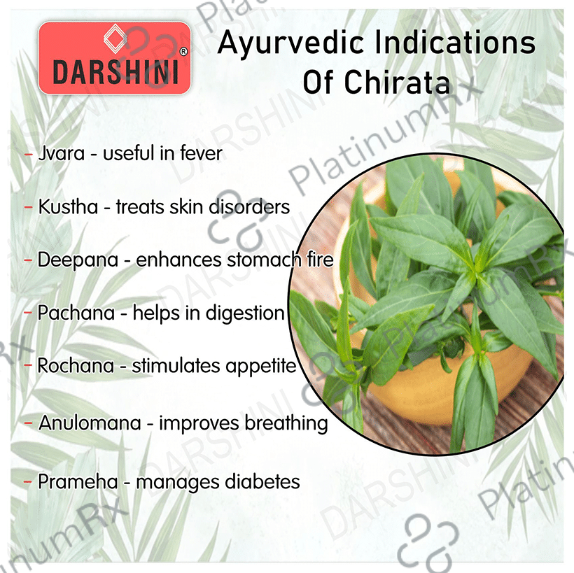 Darshini Chirayata – Uses, Price, Side Effects | PlatinumRx
