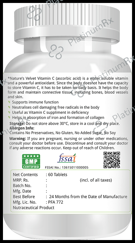 Nature's Velvet – Uses, Price, Side Effects | PlatinumRx