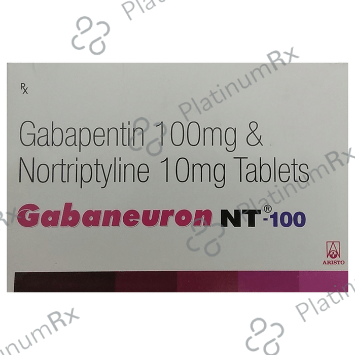 Gabaneuron NT 100 Tablet 10 Tablet – Save 59% on Substitute Medicine