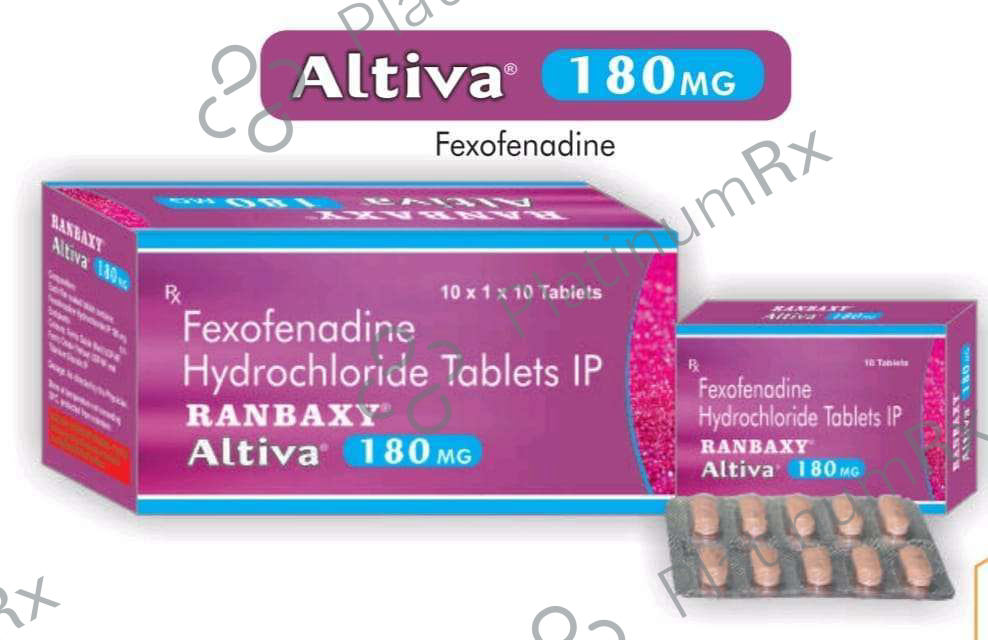 Altiva 180mg Tablet 10s - Save 50% on Substitute Medicine
