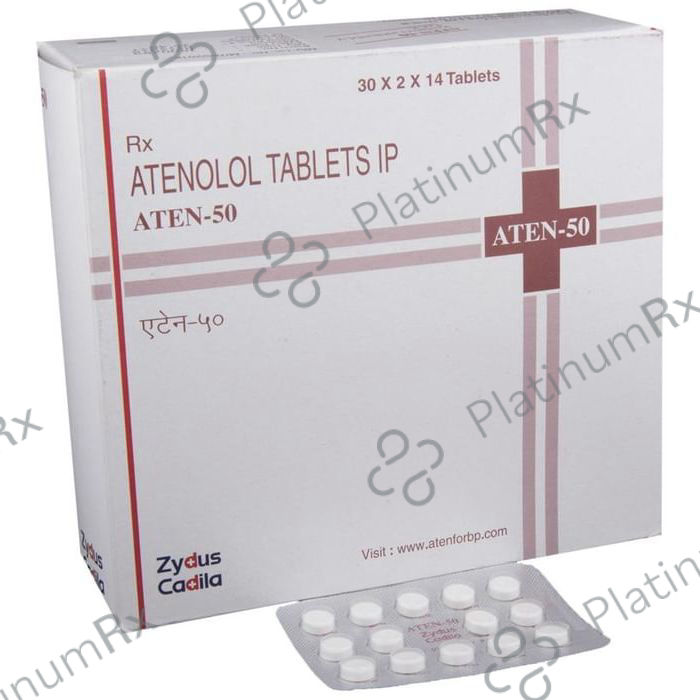 Aten 50mg Tablet 14s | Uses, Price & Substitutes