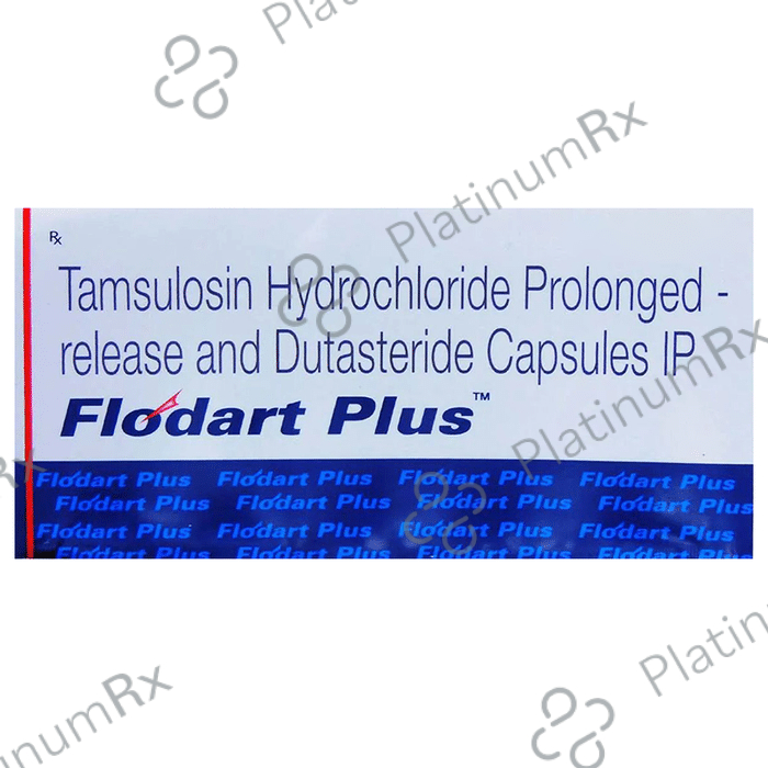 Flodart Plus 0.5/0.4mg Capsule PR 10s | Uses, Price & Substitutes