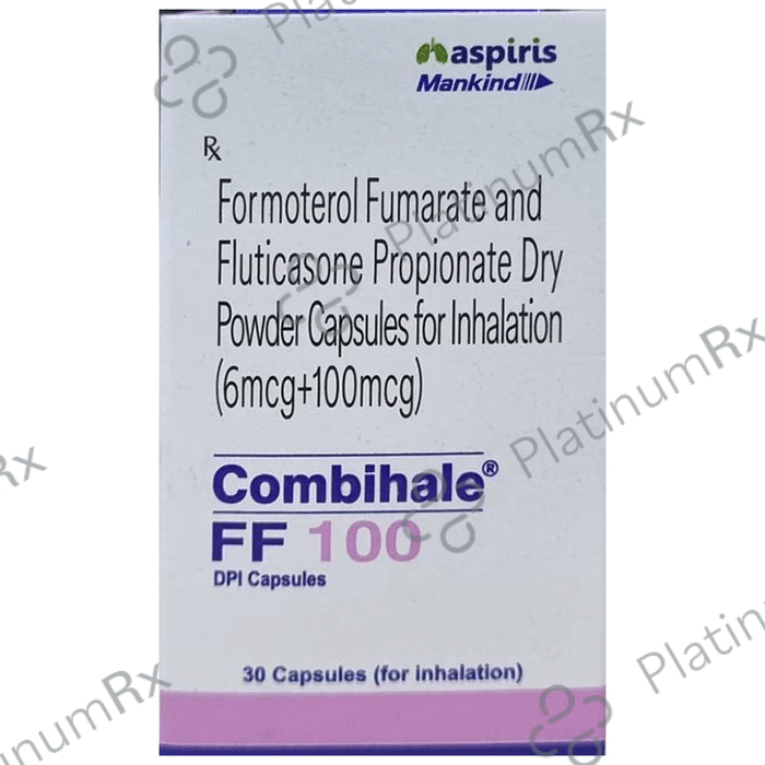 Combihale FF 100 DPI Capsule 30s | Uses, Price & Substitutes
