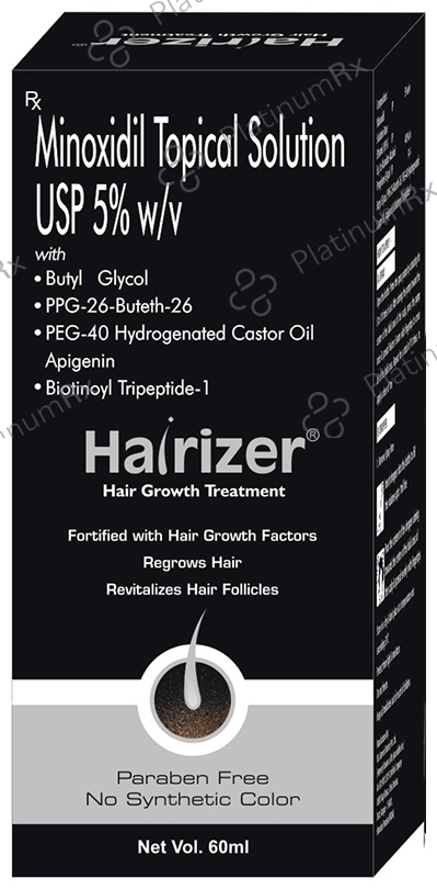Hairizer Hair - Uses, Side Effects, Price, Generic | PlatinumRx