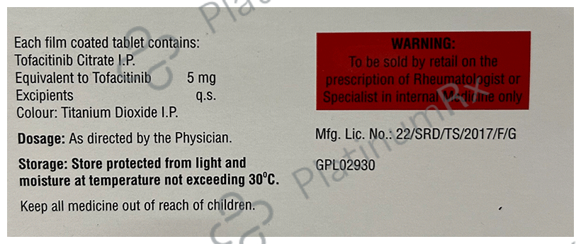 Tobraza 5mg Tablet 10s | Uses, Price & Substitutes