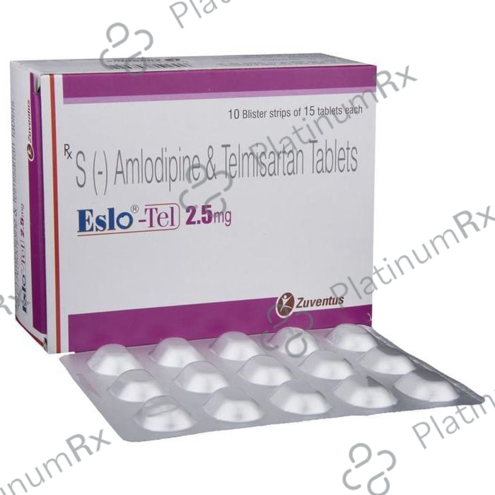 Eslo Tel 40/2.5mg Tablet 10s | Uses, Price & Substitutes