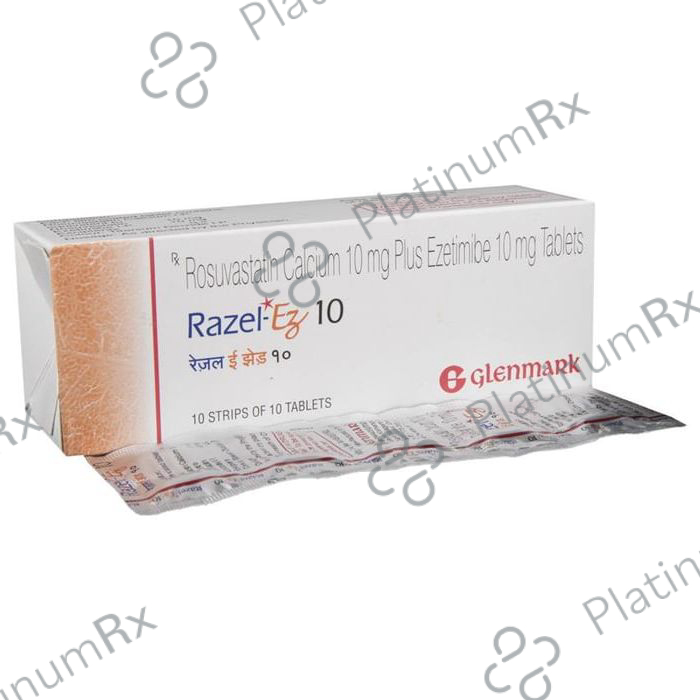 Razel EZ 10/10mg Tablet 10s | Uses, Price & Substitutes
