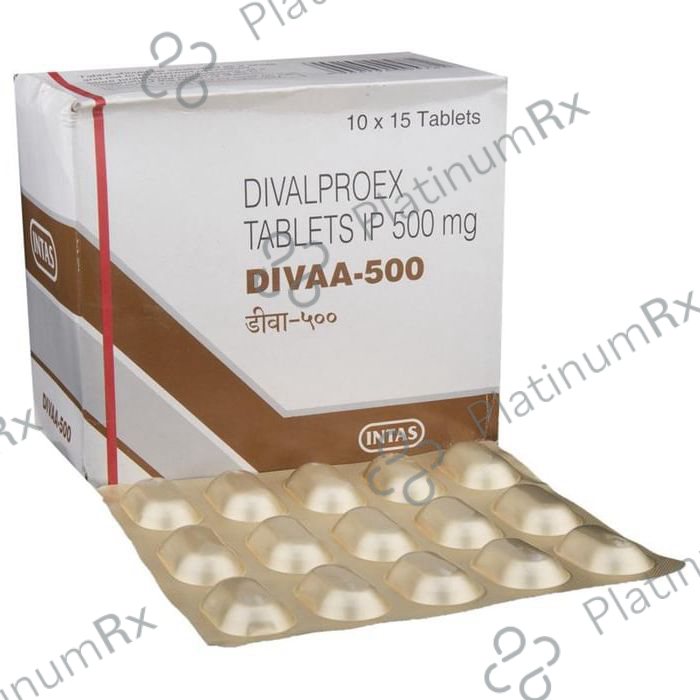 Divaa 500mg Tablet 15s – Uses, Price, Side Effects | PlatinumRx