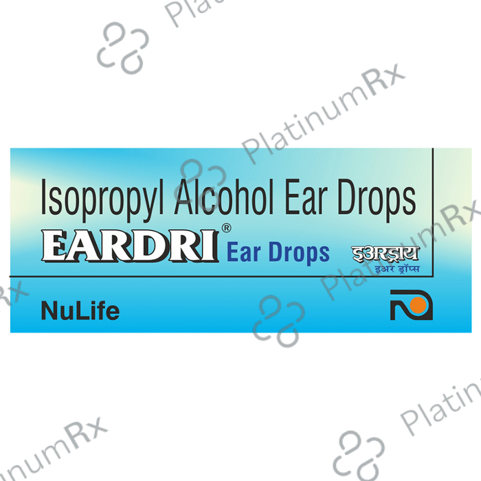 Eardri Ear Drop - Uses, Side Effects, Price, Generic | PlatinumRx