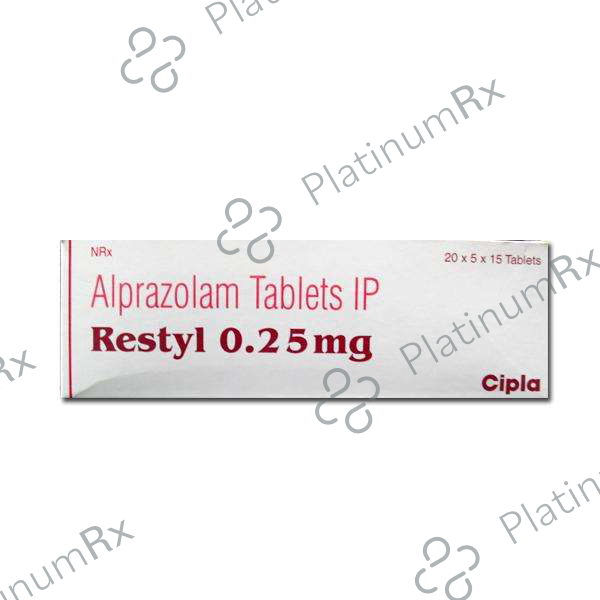 Restyl 0.25mg Tablet 15s – Uses, Price, Side Effects | PlatinumRx