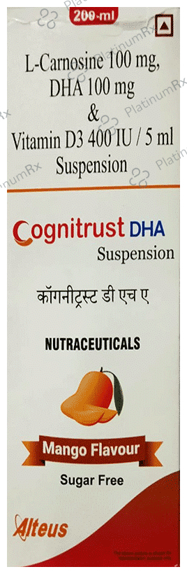 Cognitrust DHA – Uses, Price, Side Effects | PlatinumRx