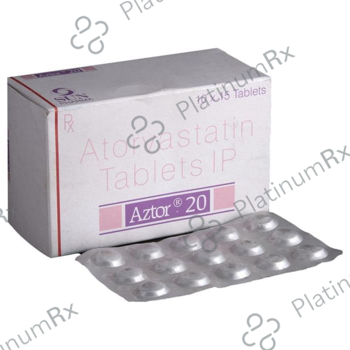 Aztor 20mg Tablet 15s – Save 50% on Substitute Medicine