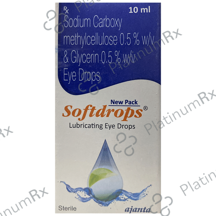 New Softdrops Lubricating Eye Drop 10ml | Uses, Price & Substitutes