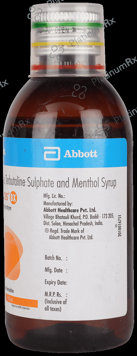 Deletus BX Cough Expectorant Syrup 100ml | Uses, Price & Substitutes