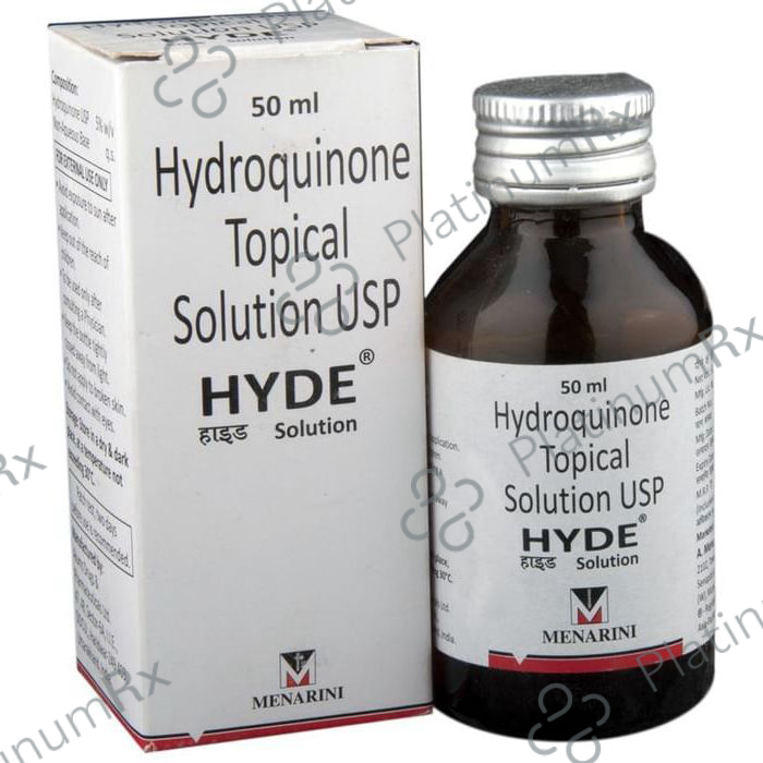Hyde 5% Solution 50ml Uses, Price, Side Effects | PlatinumRx
