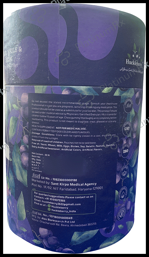 Huckleberry Huckleberry – Uses, Price, Side Effects | PlatinumRx