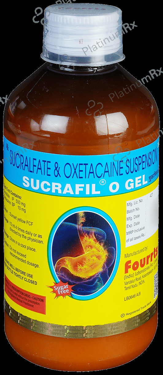 Sucrafil O – Uses, Price, Side Effects | PlatinumRx