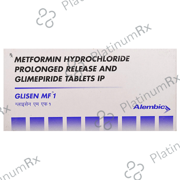 Glisen MF 1/500mg Tablet PR 15s | Uses, Price & Substitutes